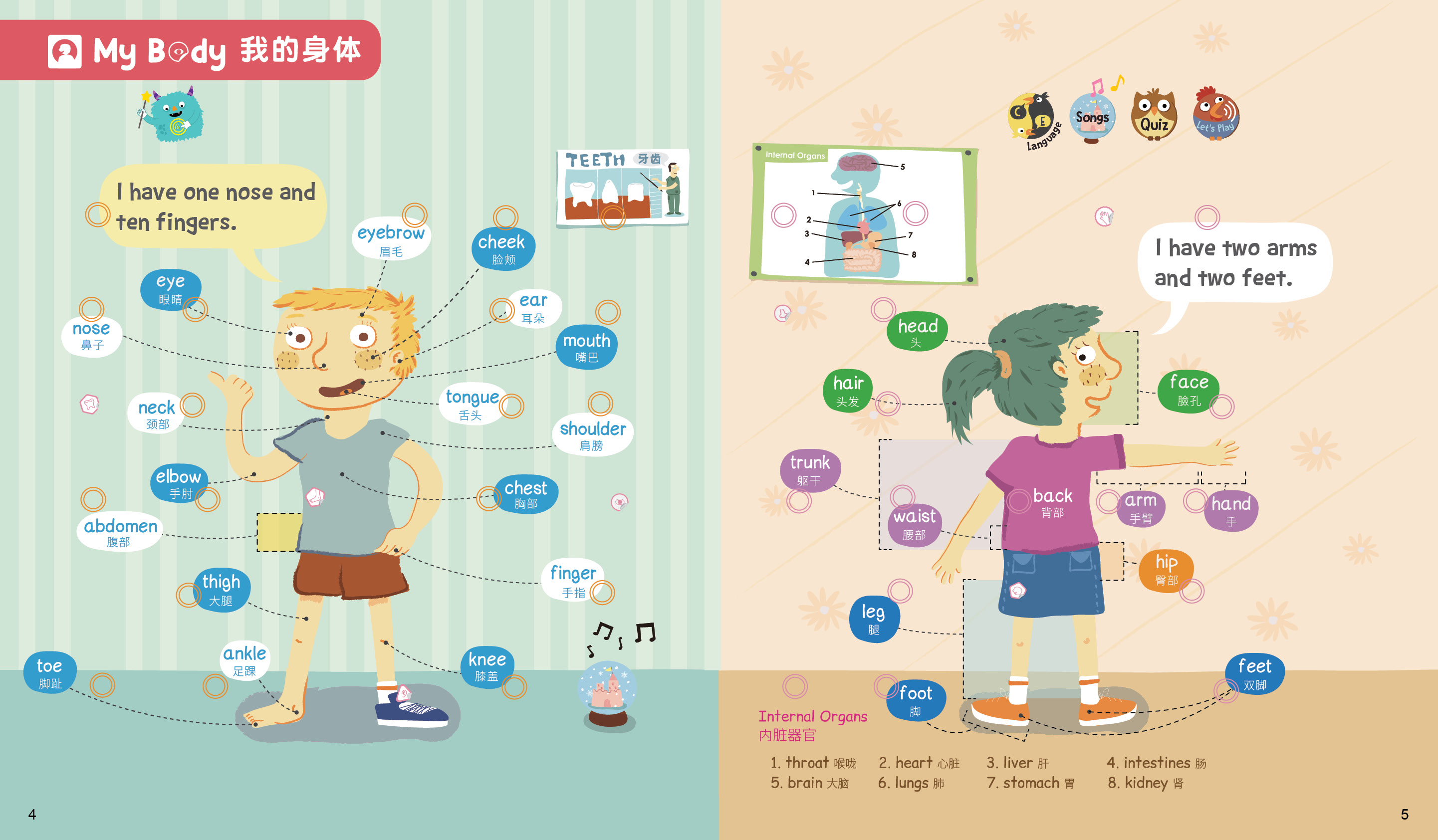 RASS LANGUAGE - 國內版手指點讀書高飛英語大圖典 Go-English Big Pictures - 官方網店